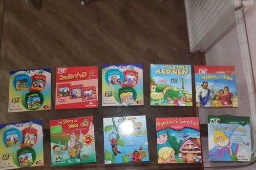 Развивающие DVD диски для обучения детей английско