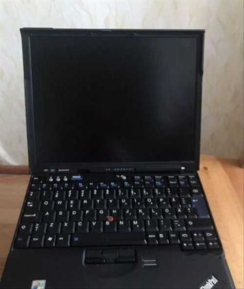 Ноутбук Lenovo thinkpad x61