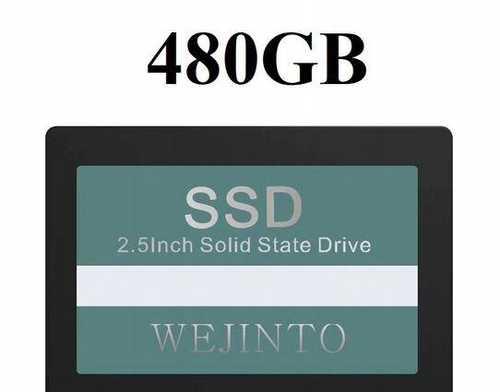 Новый+гарантия 30 дней SSD 480Gb