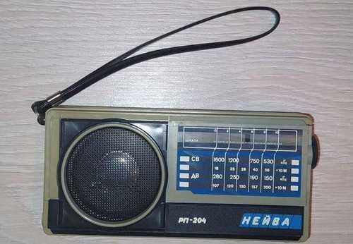 Радиоприемник Нейва рп-204
