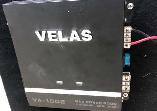 Velas va-1002 max power 800w усилитель