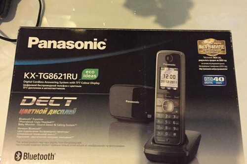 Телефон с радионяней Panasonic kx-tg8621ru dect