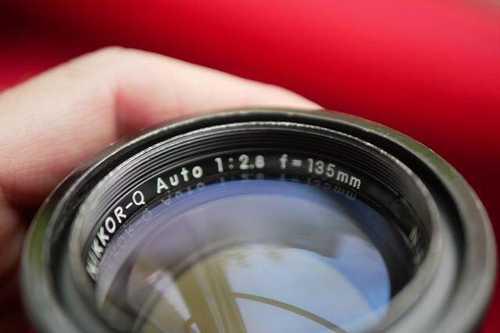 Nikon nippon kogaku nikkor-Q 135mm f 2,8