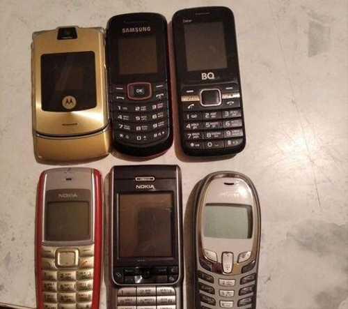 Мобильный телефон samsung,simens,nokia,BQ,Motorola