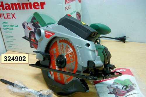 Пила циркулярная hammer crp1500d