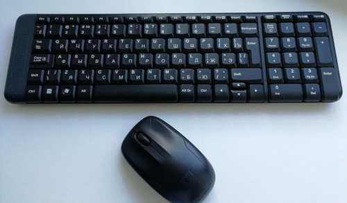Беспроводной набор клавиатура и мышь