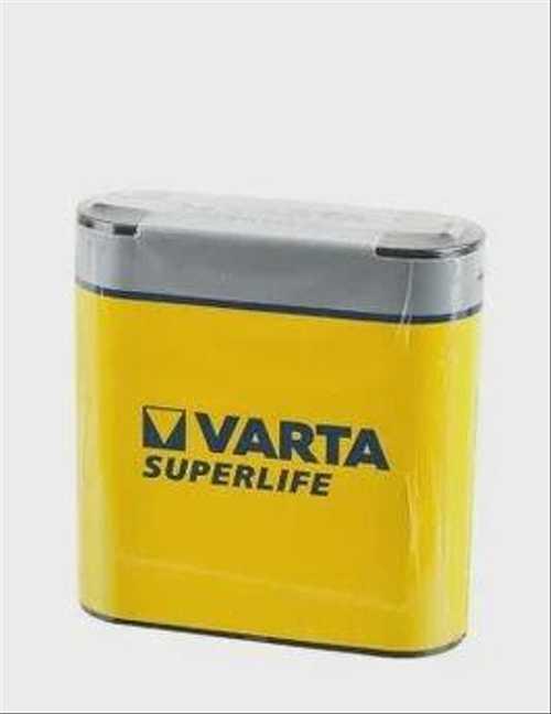 Батарейка 4,5V солевая Varta Superlife 3R12 новая