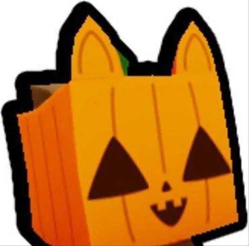 Huge Pumpkin Cat Хуг пампкин кет Pet Simulator X