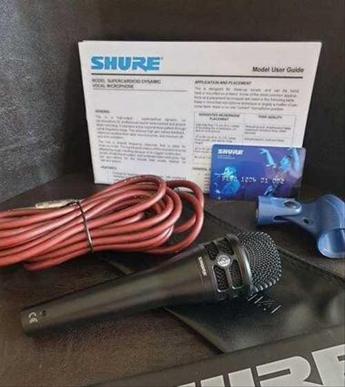 Shure KSM8 новый профессиональный микрофон