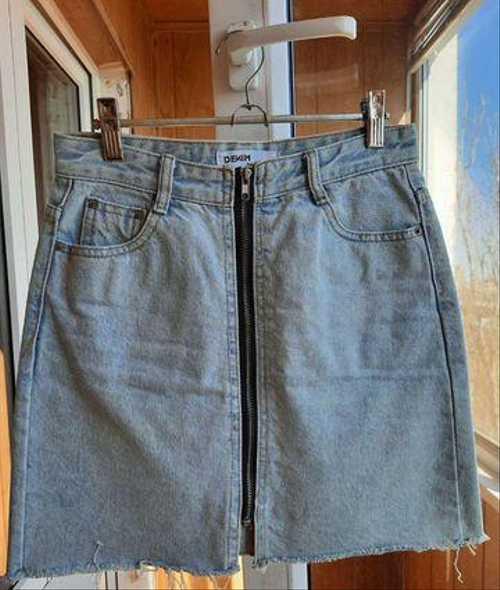 Юбка джинсовая