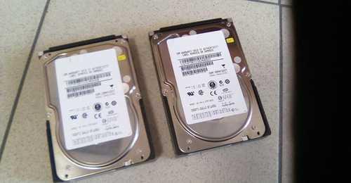 HDD scsi 3.5" MAW3147NC 147 Gb - 2 шт