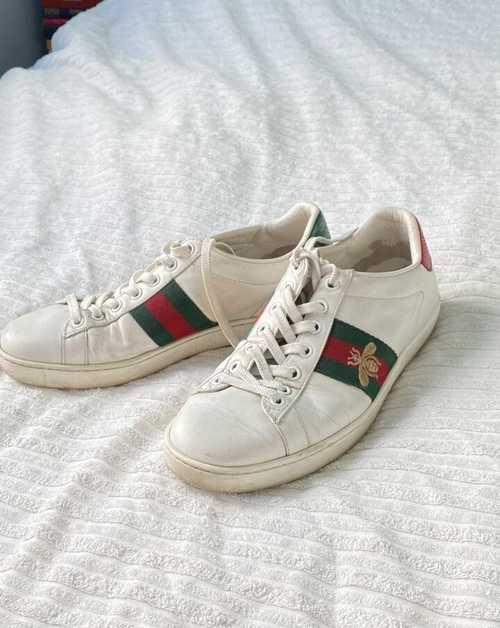 Кеды кроссовки gucci гуччи оригинал