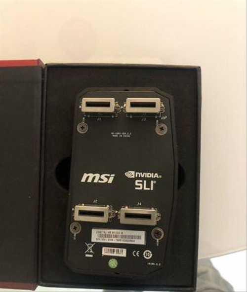 MSI SLI bridge