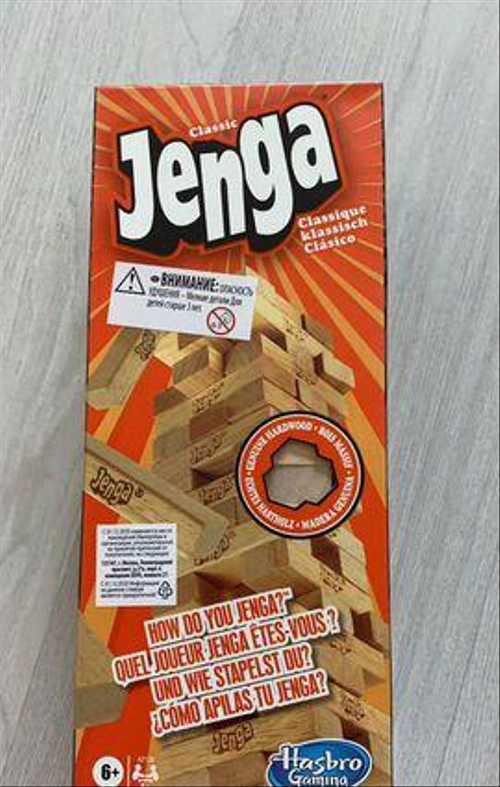 Jenga hasbro новая