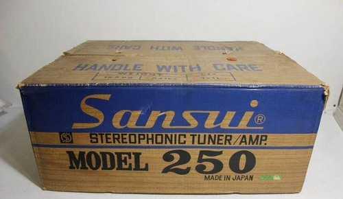 Sansui Model 250 Ламповый Ресивер Japan 1968г