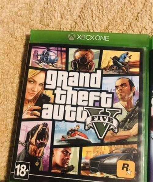 Xbox one игра Gta grand theft auto v five