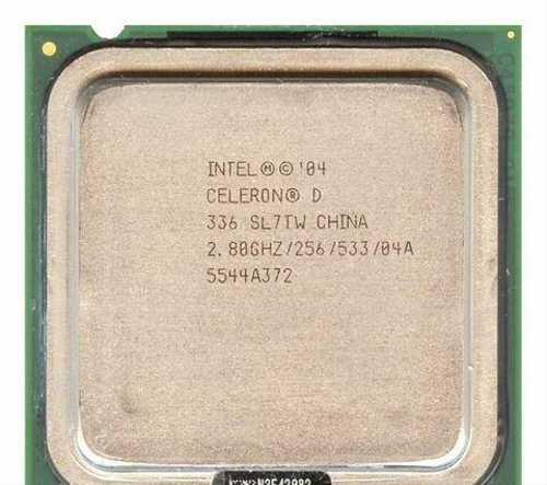 Intel Celeron D 336 Prescott 2800MHz, LGA775