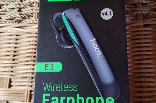 Bluetooth гарнитура Wireless Earphone hoco E1