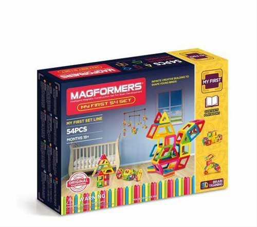 Магнитный конструктор Magformers My First, 54 элемента (702002)