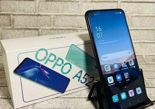 Oppo A52 темно-синий, гарантия