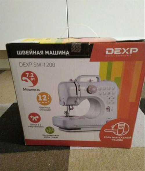 Швейная машина dexp sm 3500w