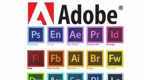 Продукты Adobe 2017 - 2021 для Windows и Mac OS