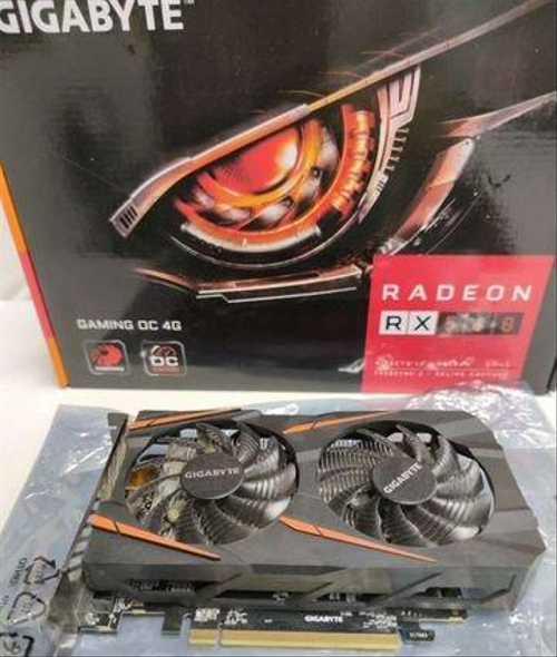 Видеокарта gigabyte rx560 4gb