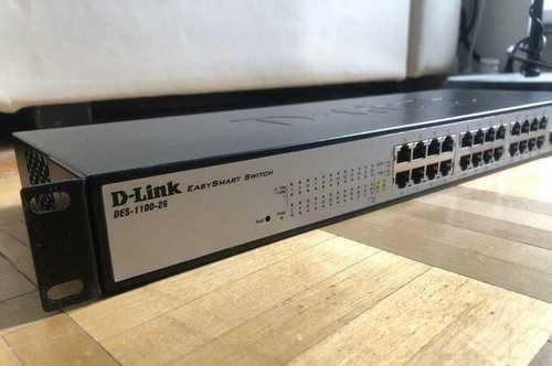 Коммутатор Управляемый D-link DES 1100 26