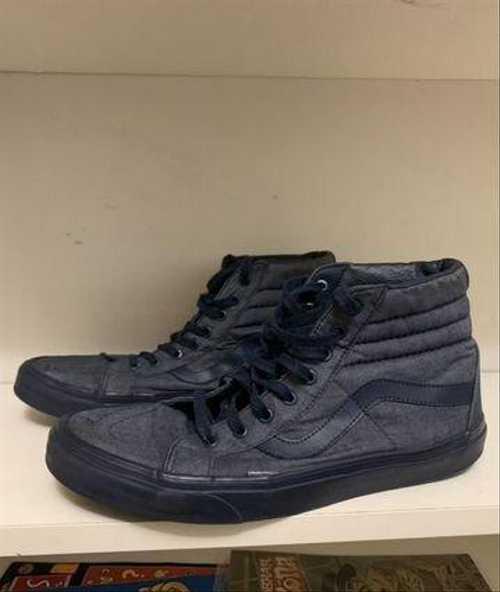 Кеды Vans sk8-hi reissue (mono chambray)