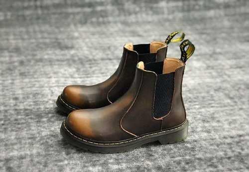 Ботинки весна/осень Dr. Martens 2976 brown