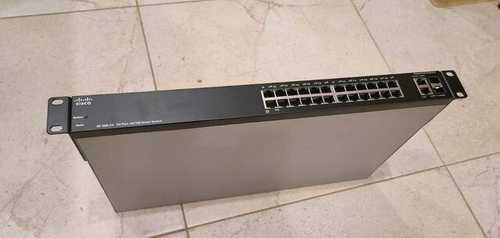 Коммутатор 24 port + 2 SFP Cisco SF200-24
