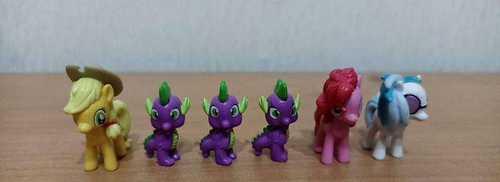 My Little Pony фигурки из Chupa Chups