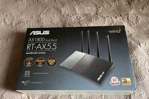 Wi-Fi роутер asus RT-AX55