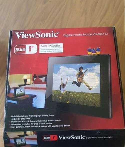 Цифровая фоторамка View Sonic VFM843-51