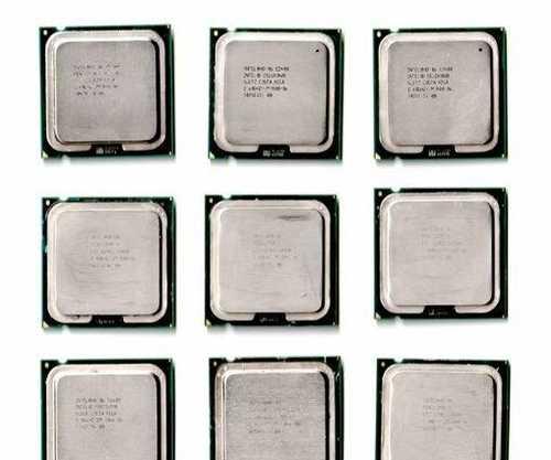 Процессоры LGA775 одно и двухъядерные