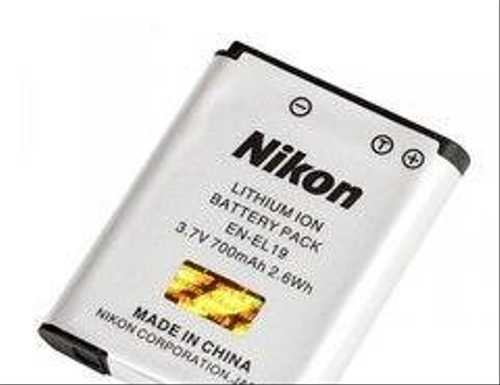 Аккумулятор Nikon EN-EL19 новый (гарантия)