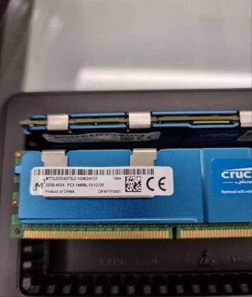 DDR3 lrdimm 32Gb ECC комплект 128