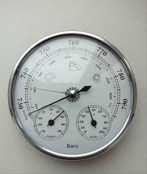 Барометр термометр гигрометр (3 в 1)