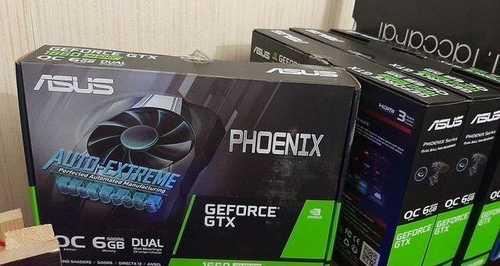 Видеокарта asus GeForce GTX 1660 super phoenix OC