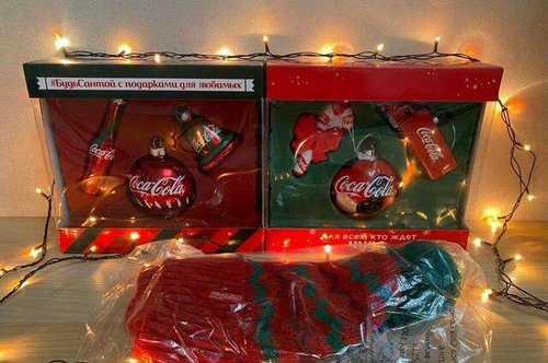 Новогодние игрушки Coca Cola