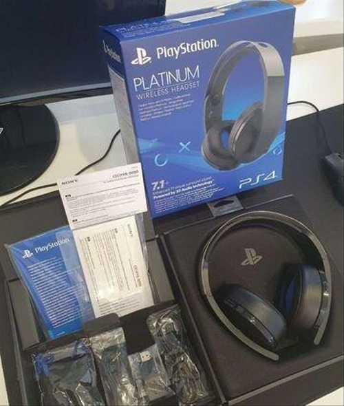 PS4 Platinum Wireless Headset - Наушники пс4