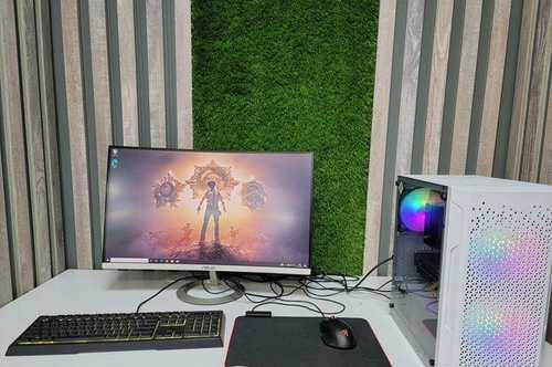 Игровой I3-10100F/DDR4 16gb/ssd+hdd/R7 350-2gb