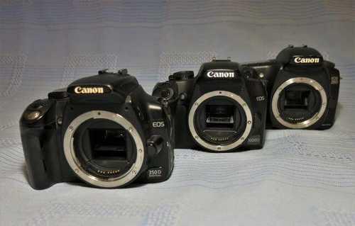 Фотоаппараты Canon нерабочие