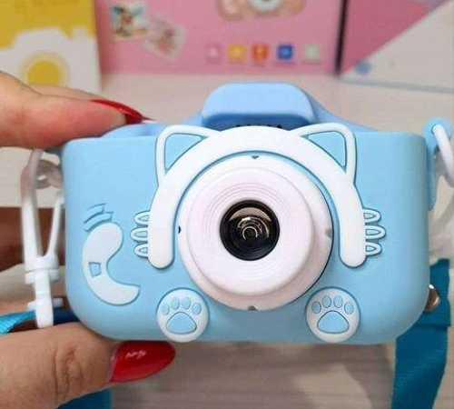 Детский цифровой фотоаппарат Котик