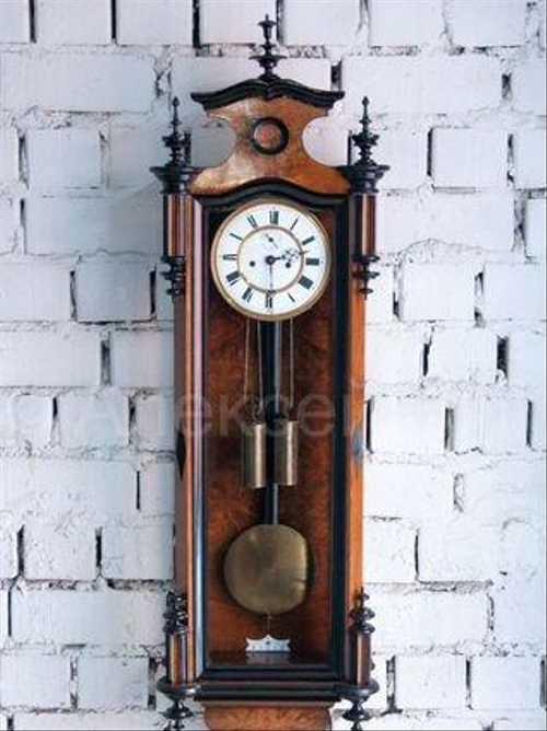 Germania. Часы жильные старинные с боем. 1883 г