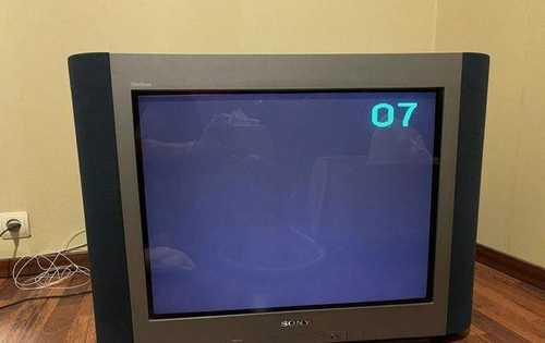 Телевизор sony Trinitron Color TV model KV-29FC60R