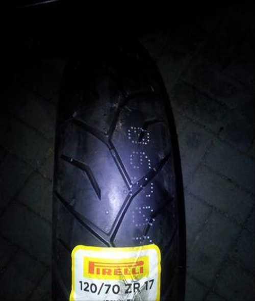 Новые мотошины Pirelli 120-70-17 на Байк-Посту