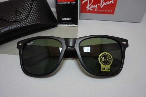 Очки матовые Ray Ban Wayfarer 2140 стекло