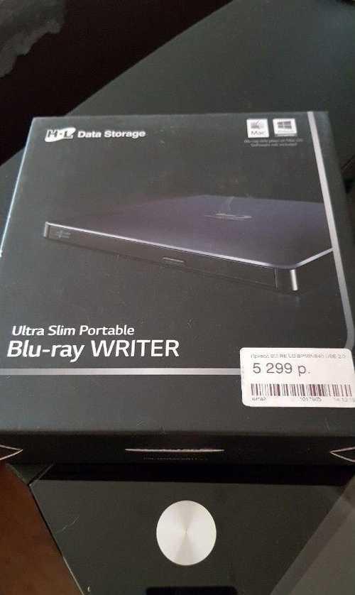 Ultra Slim Portable Blu-ray Writer