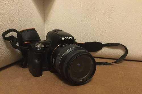 Фотоаппарат Sony SLT-A55 KIT + объективы и вспышка